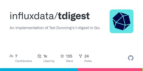 Github Influxdatatdigest An Implementation Of Ted Dunnings T Digest In Go