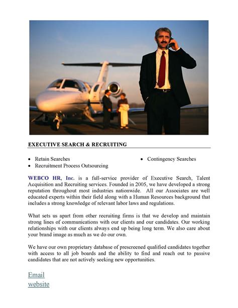Webco Hr Inc On Linkedin Let The Experts Find Your Talent