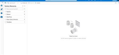 Unable To Detect Linked Service Of An Asset In Azure Data Factory