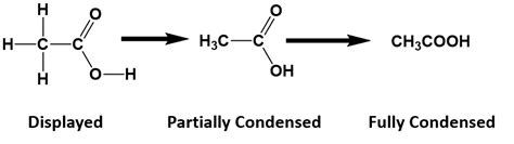 Ethanol Condensed Structural Formula
