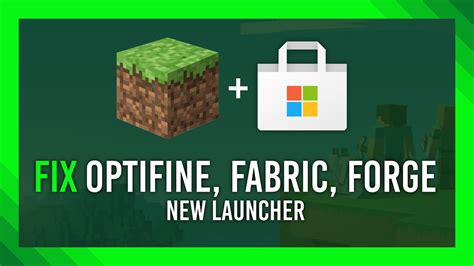 Fix Optifine Fabric Forge Not Installing In New Launcher Microsoft Store TroubleChute Hub