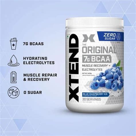 Xtend Bcaa Blue Raspberry Ice At ₹ 2600 Bcaa Supplement In Sunam Id
