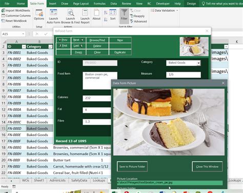 Create Excel Userforms