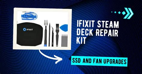 Ifixit Steam Deck Repair Kit Ssd And Fan Upgrades