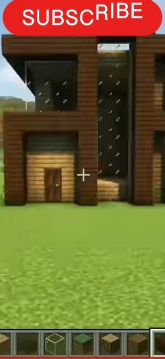 Minecraft Esey Mordal House Minecraft Shorts Youtube