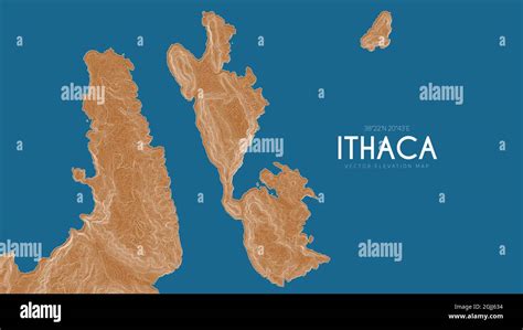Mapa Da Ilha De Ithaca Homer Ithaca Quest Dr Carolyn