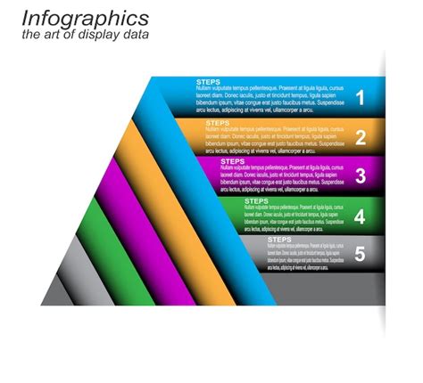 Premium Vector Infographic Template For Modern Data Visualization And