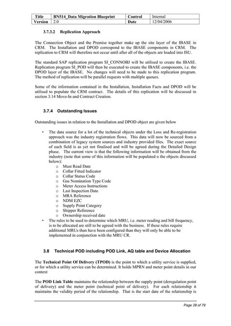 Data Migration Blueprint Legacy To Sap Pdf