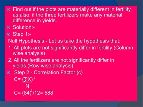 Analysis Of Variance Anova Pptx