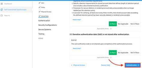 Security Metrics Pci Questionnaire