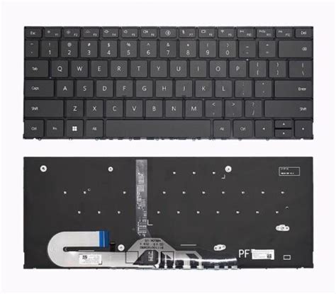 US Backlit Keyboard Huawei MateBook X Pro 2022 MRG-W76 MRG-W56 MRGF-X ...