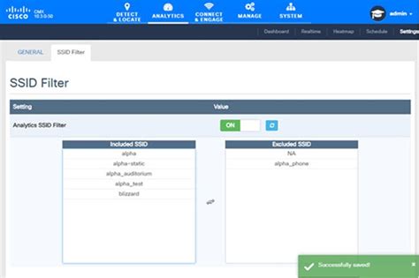 Cisco Cmx Configuration Guide Release 10 4 The Cisco Cmx Analytics Service [cisco Connected