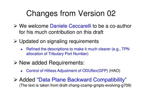 Ppt Framework For Gmpls And Pce Control Of G709 Optical Transport Networks Powerpoint