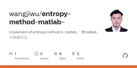 Github Wangjiwu Entropy Method Matlab Implement Of Entropy Method