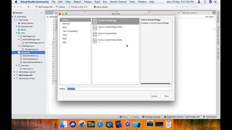Creating Contentpage In Xamarinforms Tamil Youtube