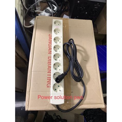 Jual Power Converter UPS APC C14 To Stopkontak 8 Socket Kabel 1 5mm 4M Jakarta Pusat Power