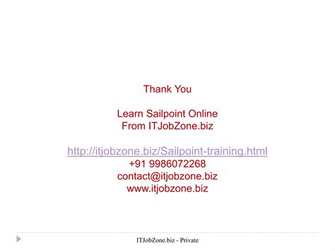 Sailpoint Online Training On Iam Overview Pptx