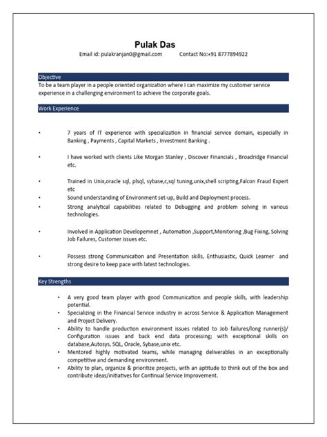 Pulakdasresume1683745965542pulak Ranjan Das Pdf Databases Plsql