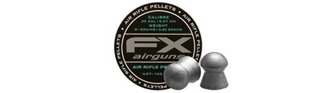 Fx Premium Pellets Cal 35 81 02gr Fx Airguns Australia