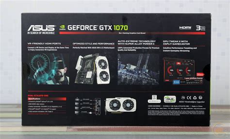 Обзор и тестирование видеокарты ASUS DUAL GeForce GTX 1070 OC GECID.com.