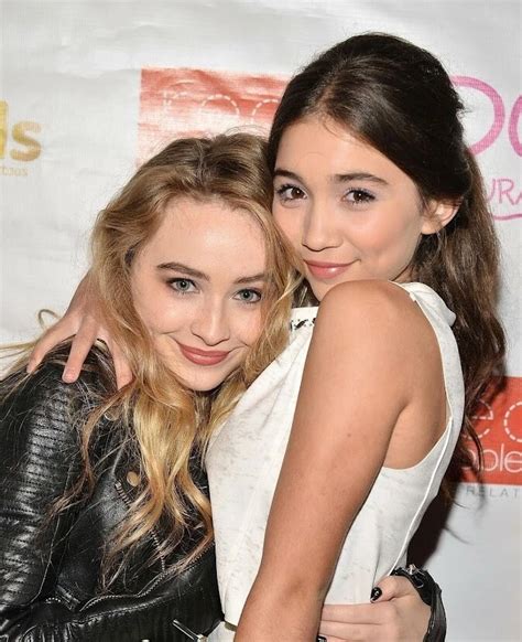 Rowan Blanchard And Sabrina Carpenter Photoshoot