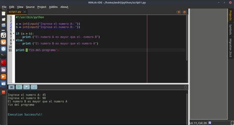 Ejecutar Un Archivo Python En Linux CÓdigo Binario