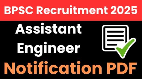 Bpsc Assistant Engineer Recruitment 2025 Apply For 1024 Posts Haryana Jobs