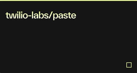 Twilio Labspaste Codesandbox