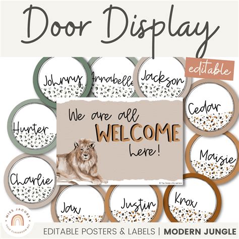 Editable And Printable Classroom Decor Page 6 Miss Jacobs Little Learners