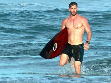 “far Worse Addictions Out There” Chris Hemsworth Who Recently Revealed His Love For Surfing