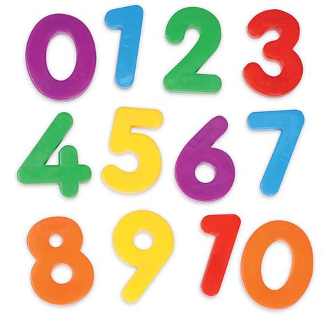 Learning Resources Jumbo Magnetic Numbers And Operations Set Bright Co