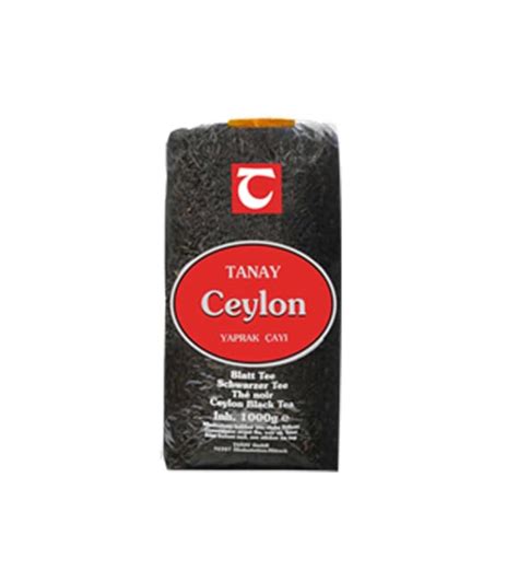 TANAY Ceylon Tea - Seylan Siyah Çay 1000gr