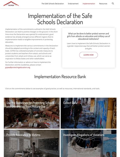 Safe School Declaration Guidelines At Joseph Cornwall Blog