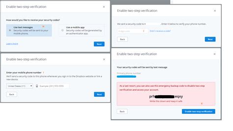 how to enable two factor authentication on dropbox [guide] dottech