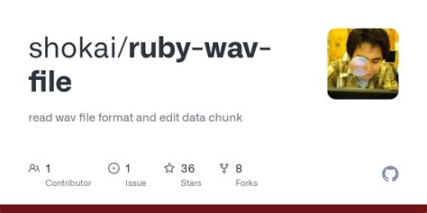 github shokai ruby wav file read wav file format and edit data chunk