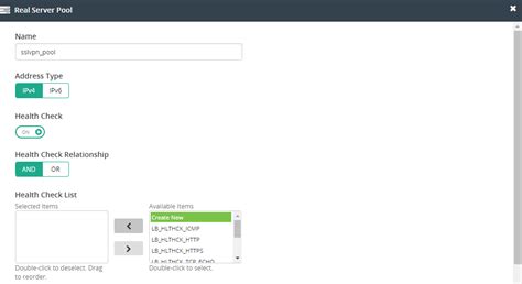 Appendix A GUI Reference FortiADC Fortinet Document Library
