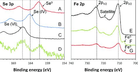 Xps Spectra Of Iron Nanoparticles After Selenate Removal The Left Download Scientific Diagram