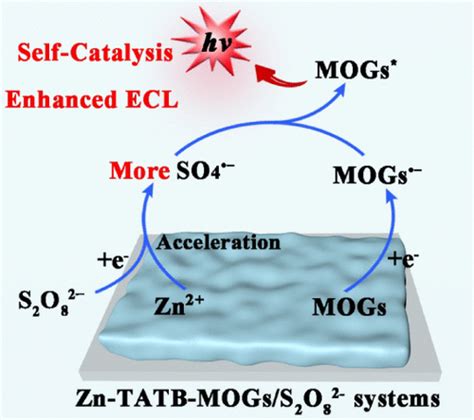 Zinc Organic Gel With Self Catalysis Enhanced Electrochemiluminescence