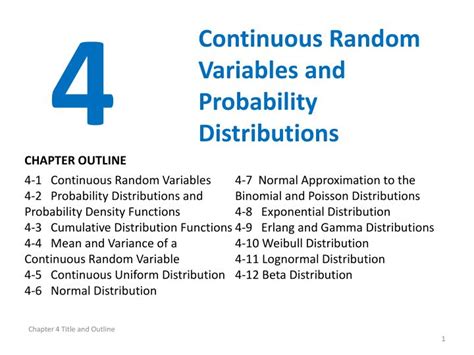 PPT Continuous Random Variables And Probability Distributions PowerPoint Presentation ID
