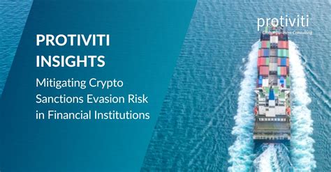 Tim Maloney On Linkedin Mitigating Crypto Sanctions Evasion Risk In Financial Institutions