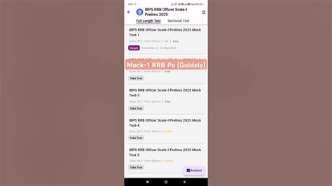 Guidely Rrb Po Prelims Mock 12025 🌟 Youtube