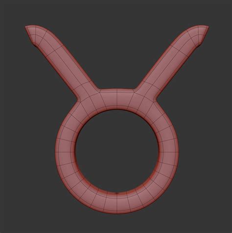 Sign Taurus 3d Model Turbosquid 1623838