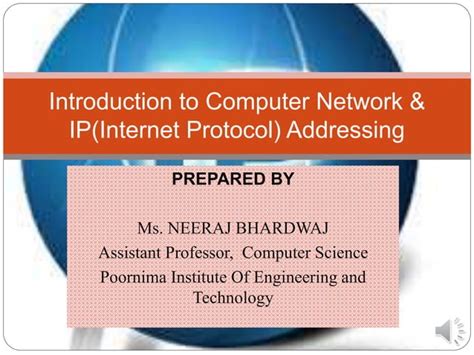 ip address and subnet masking final pptx computer networking computing