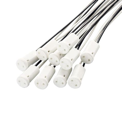 2021 G4 Led 전구 소켓 할로겐 Mr11 기본 Ceremic 램프 홀더 소켓 소형 바이 핀 기본 소켓 할로겐 백열