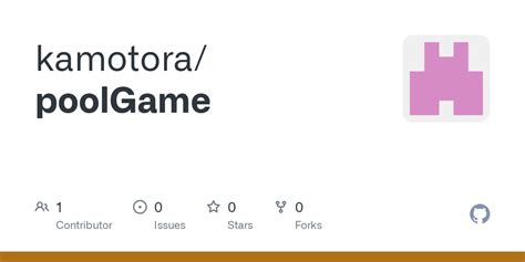 GitHub Kamotora PoolGame