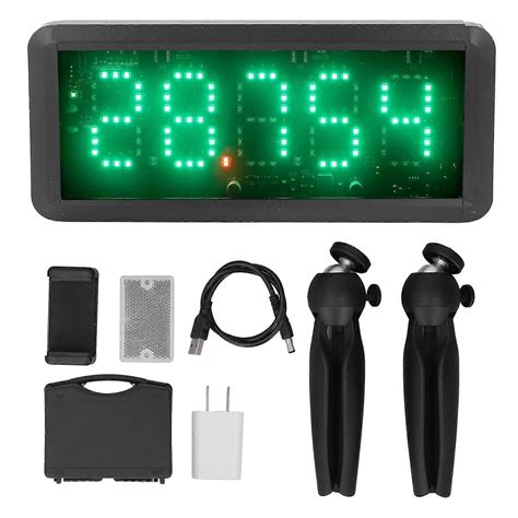 Wireless Laser Timer Battery Powered Sprints Race Clock Stopwatch For