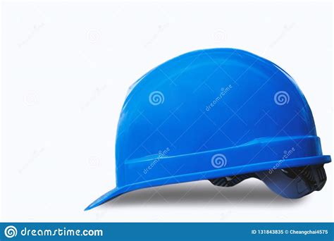 Engineer Hat On White Background Stock Image Image Of Isolated Paper