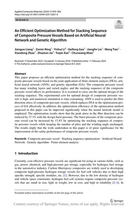 an efficient optimization method for stacking sequence of composite