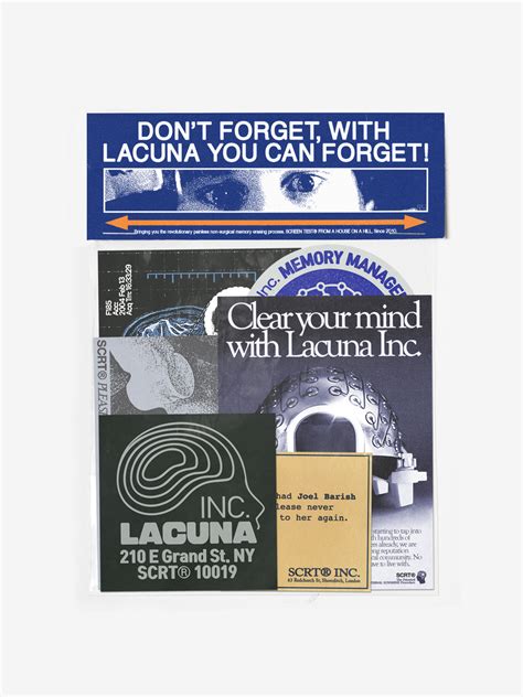 Lacuna® Inc Sticker Set Scrt