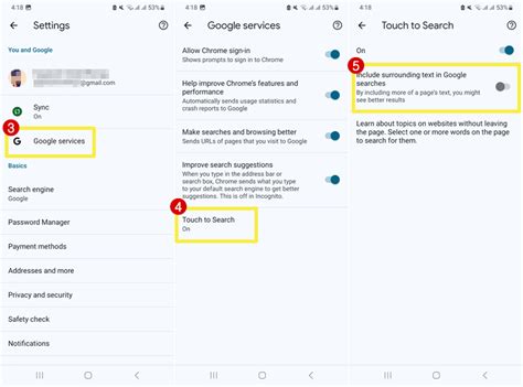 Fix Touch To Search Not Working On Chrome For Android Otechworld
